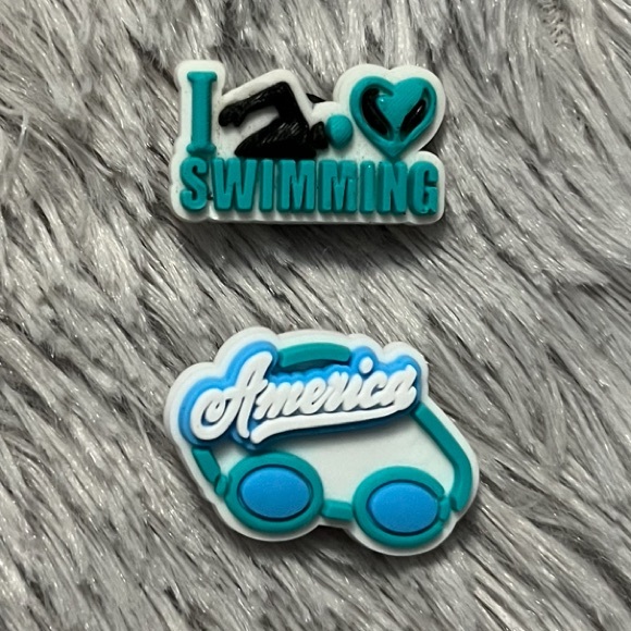 CROCS | Jewelry | Swimming Croc Charm Set | Poshmark